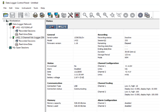Connecting a Simple Logger II to the Data Logger Control Panel – Signum